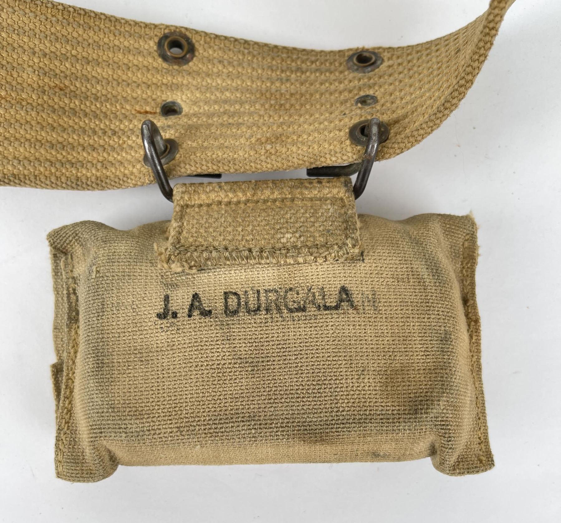 WW2 USMC Marine Corps Web Belt