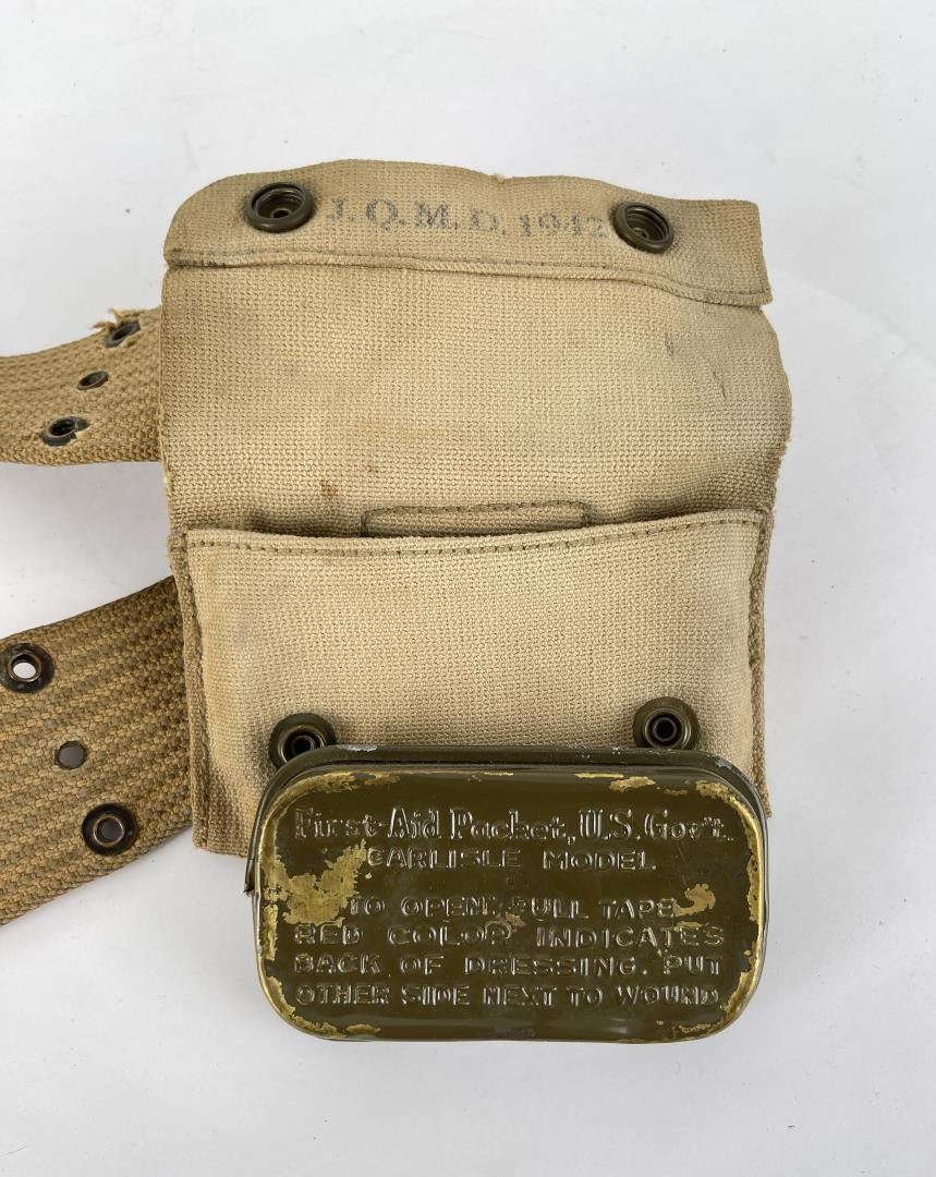 WW2 USMC Marine Corps Web Belt
