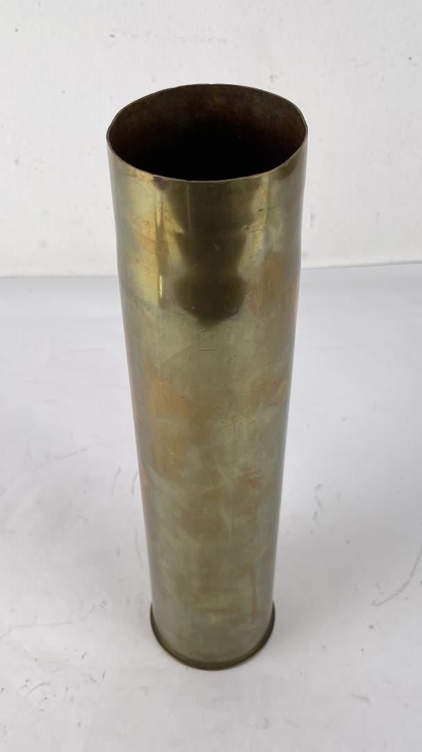 WW1 US Artillery 75mm Brass Shell Casing