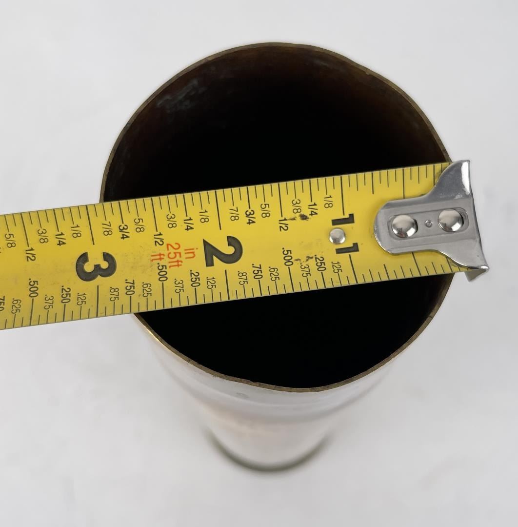 WW1 US Artillery 75mm Brass Shell Casing