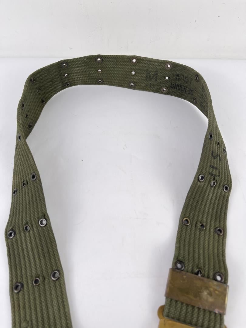 Vietnam War USMC Marine Corps Pistol Web Belt