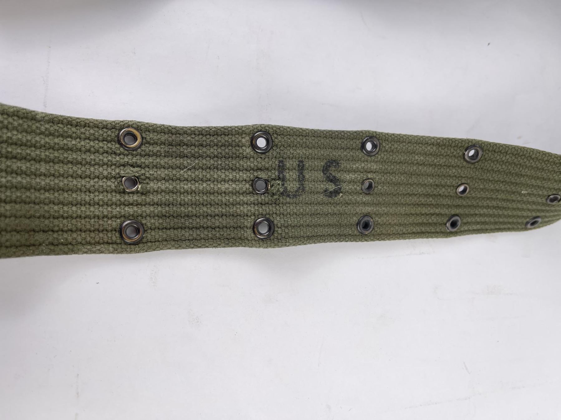 Vietnam War USMC Marine Corps Pistol Web Belt
