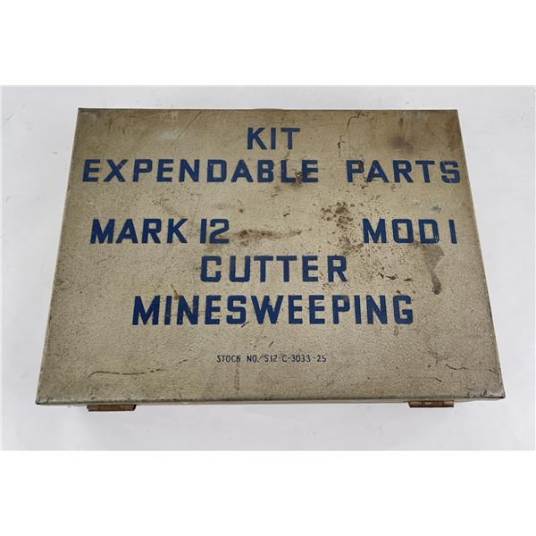 Expendable Parts Kit Mark 12 Minesweeping