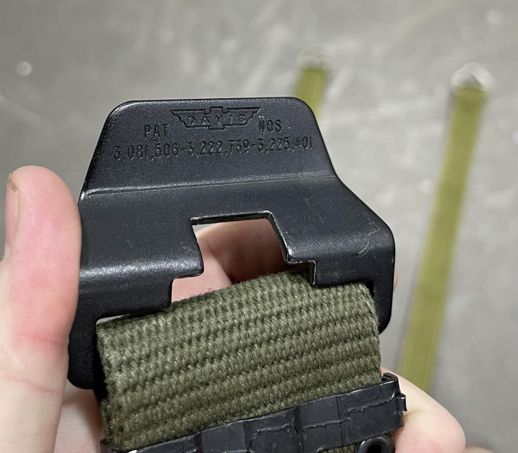 Vietnam War STABO Extraction Harness