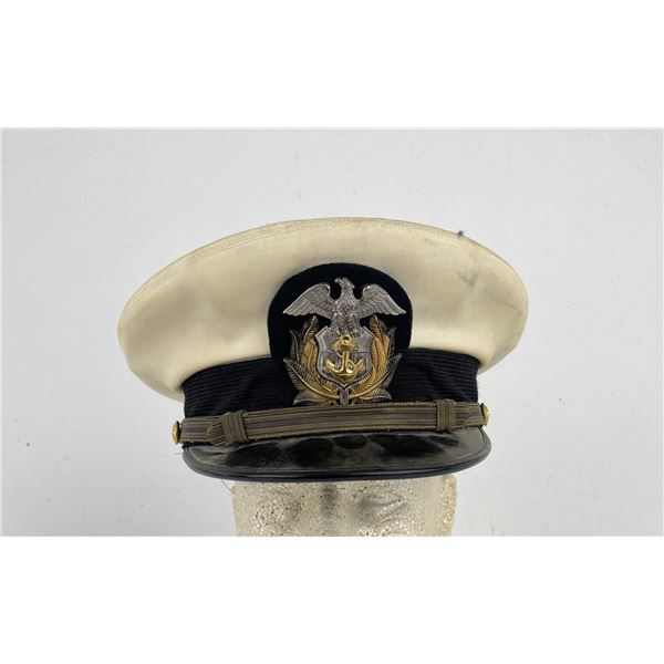 WW2 Merchant Marine US Navy Officers Hat