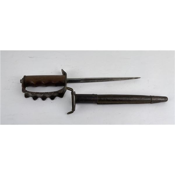 WW1 1917 Trench Knuckle Duster Knife A.C.Co