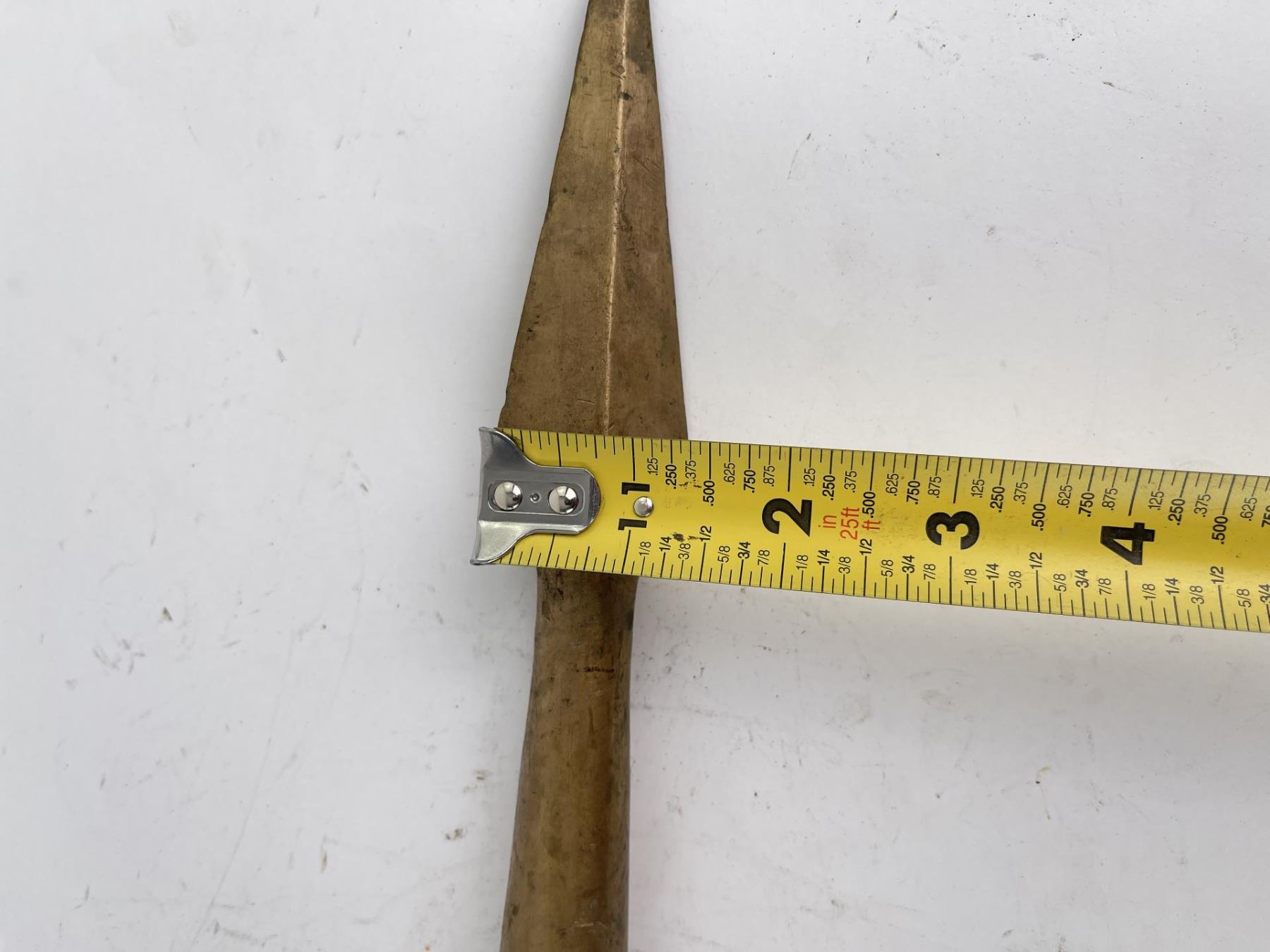 Indian Wars Guidon Flag Pole Tip and Base