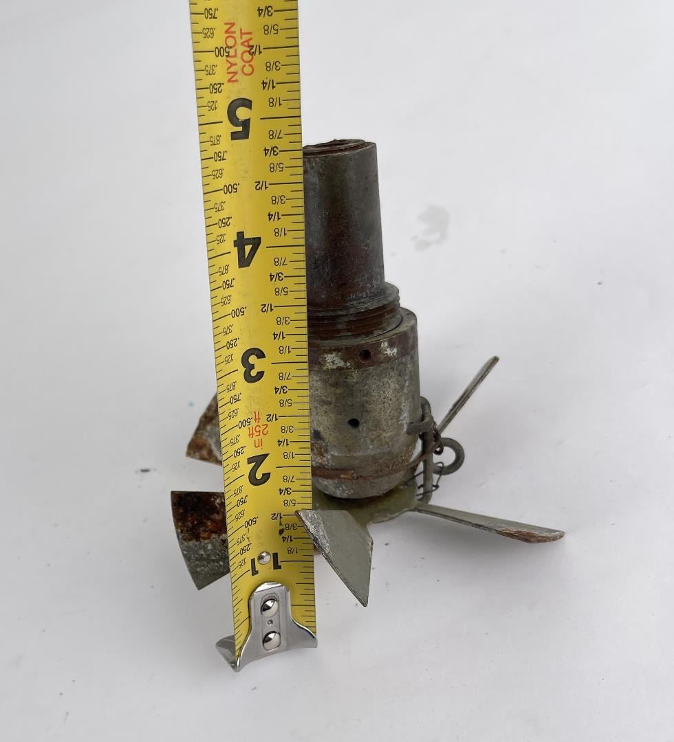 WW2 Japanese Aerial Bomb Tail Fuse Fuze