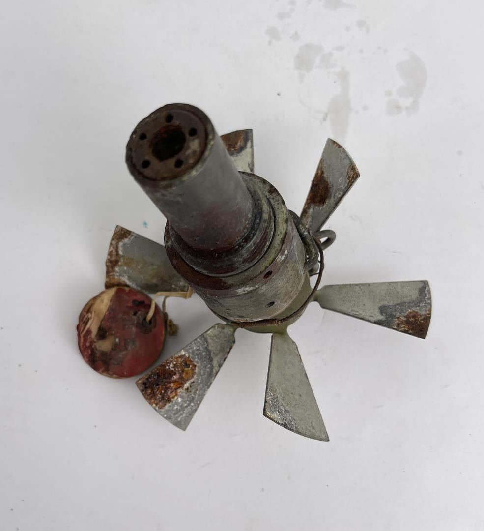 WW2 Japanese Aerial Bomb Tail Fuse Fuze