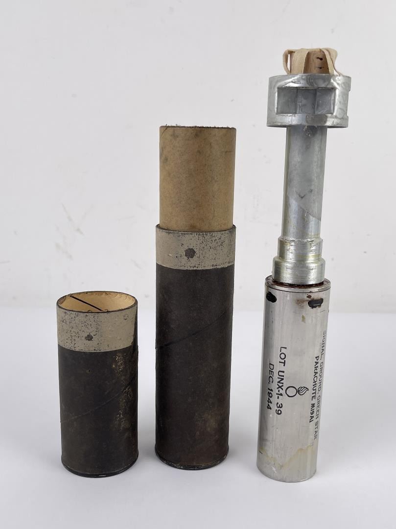 WW2 Smoke Grenade Parachute Signal