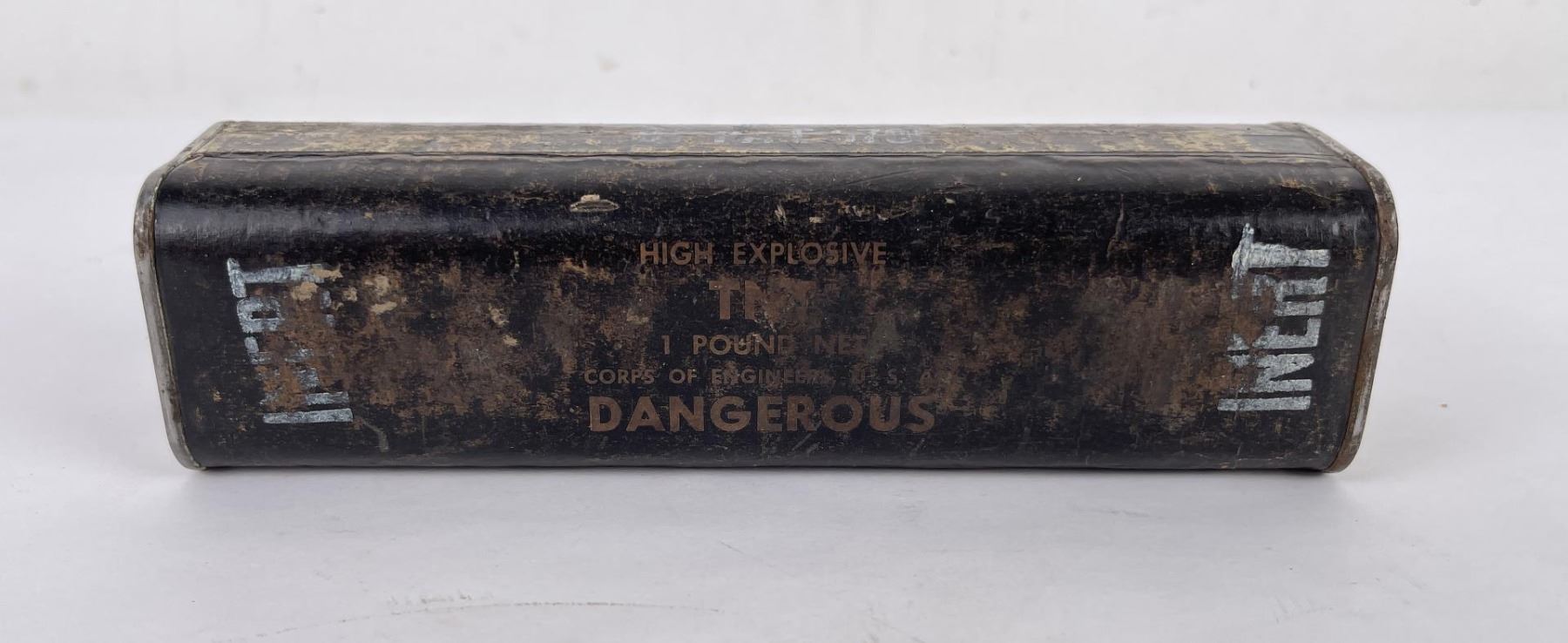 WW2 1lb Original TNT Block Case