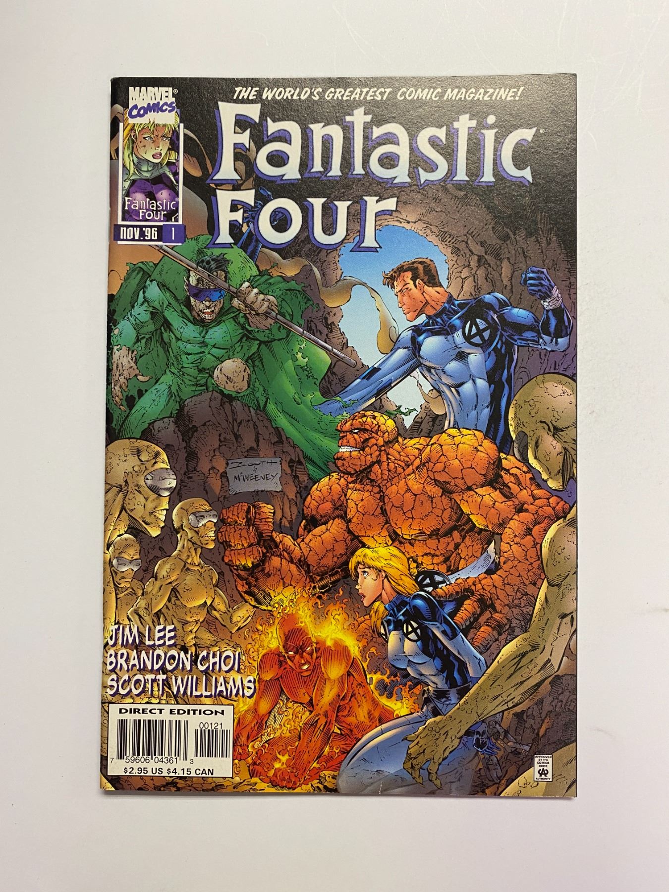 Marvel Fantastic Four 1 Comic Book