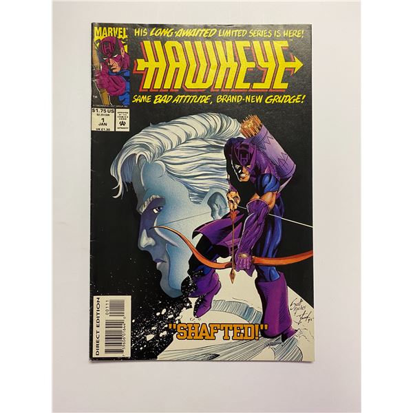 Marvel Hawkeye 1 Comic Book