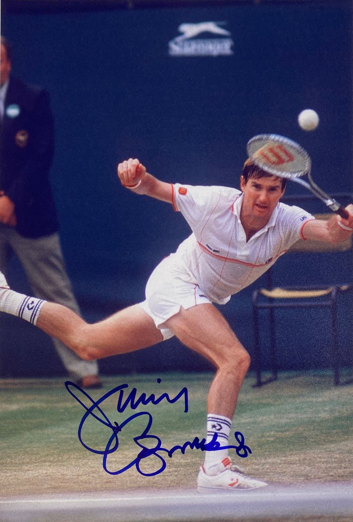 Autograph Signed Jimmy Connors Photo