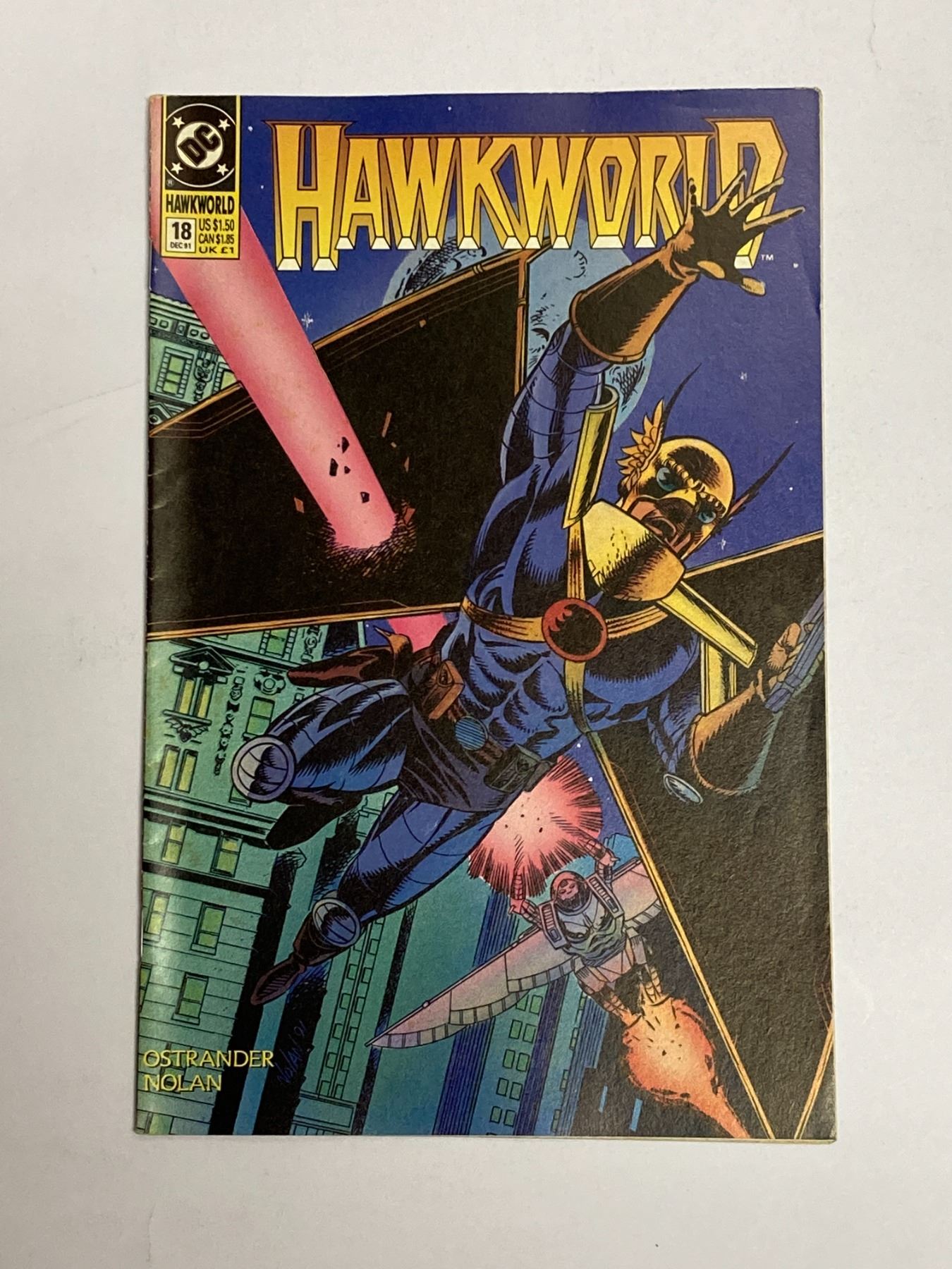 DC Hawkworld 18 Comic Book