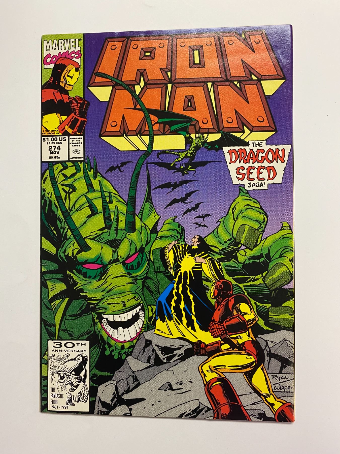 Marvel Iron Man 274 Comic Book