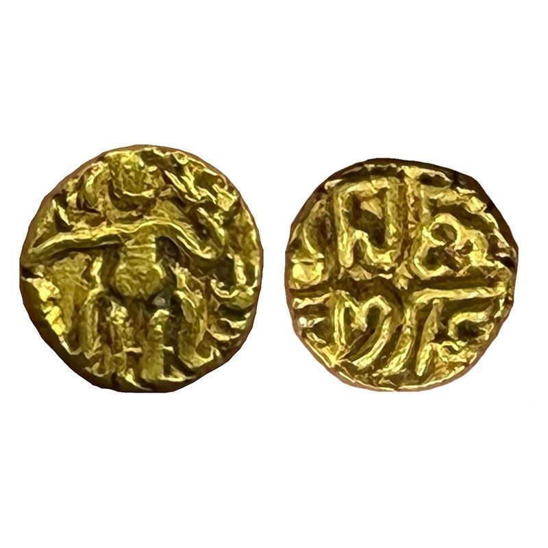 Imperial Cholas, Anonymous coinage (970-1070 AD), Uyakonda, Gold ...