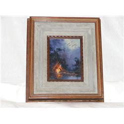 TED BLAYLOCK, ACRYLIC PAINTING