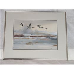 TOM SANDER, WATERCOLOR