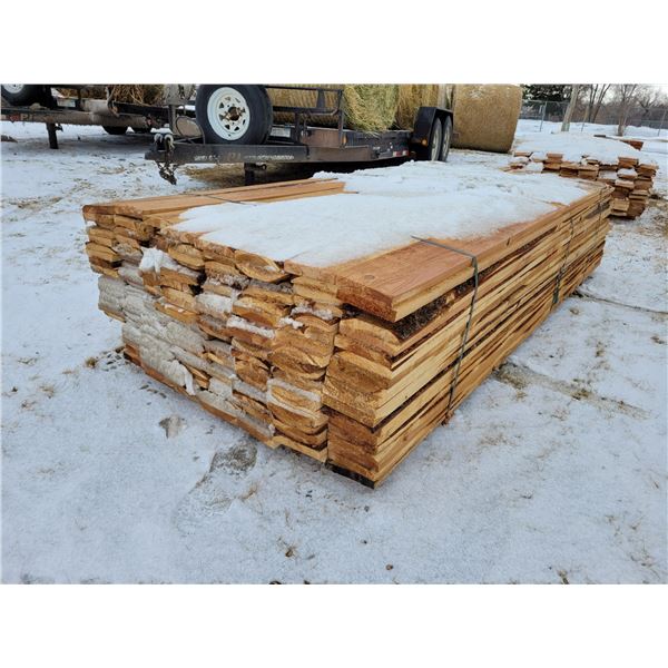 Rough cut windbreak lumber, 1x6x8 fir, 160 ct.