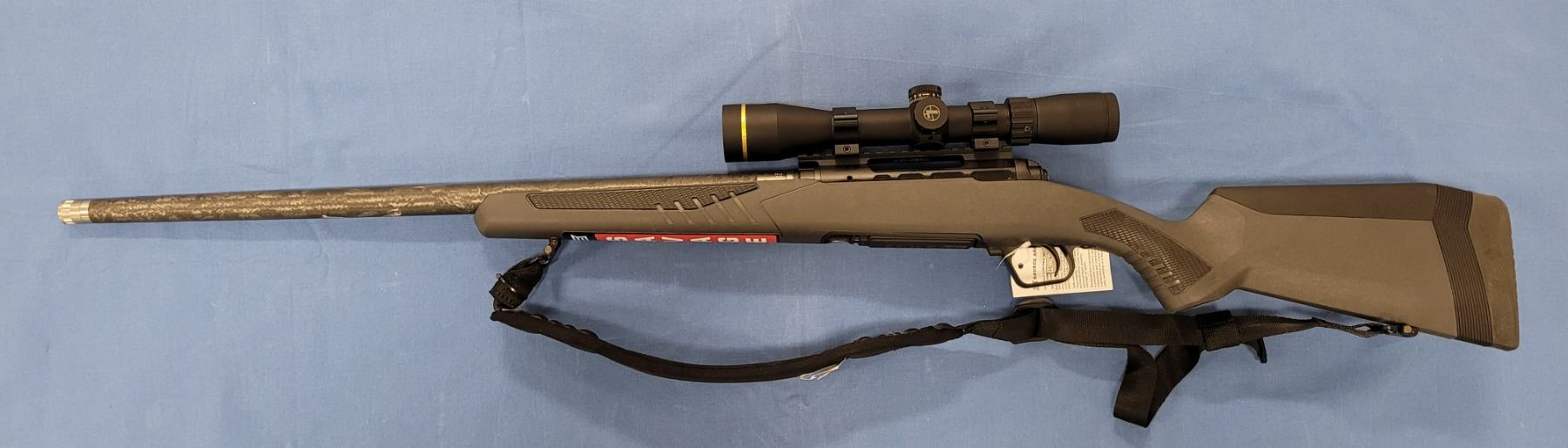 Savage 110 .65 PRC rifle, proof research carbon fiber bbl, Leupold ...