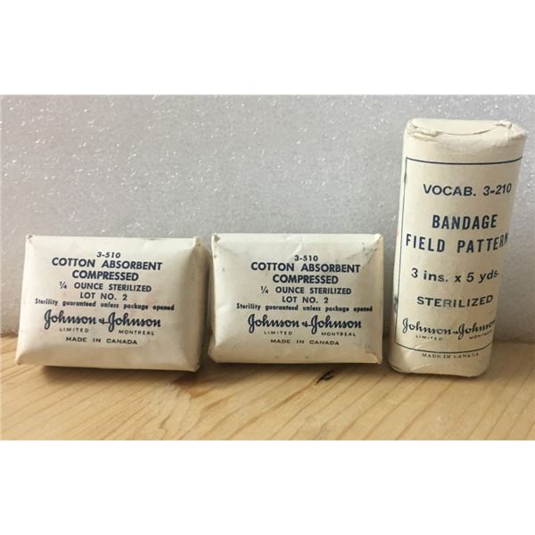 Vintage Cotton First Aid Supplies
