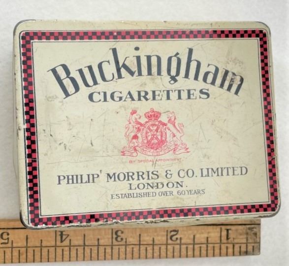 Buckingham Cigarettes Tin