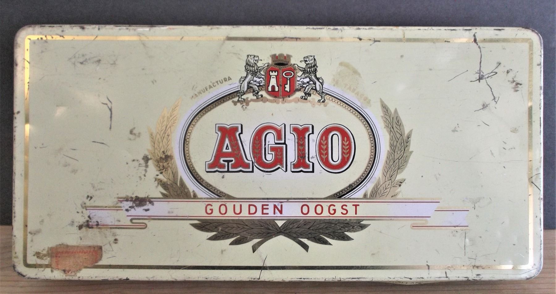 Agio Cigar Tin - Made in Holland