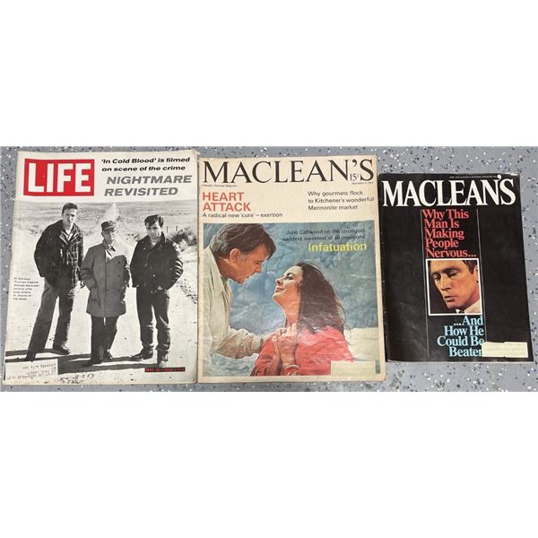 Life and Macleans Magazines, 1966