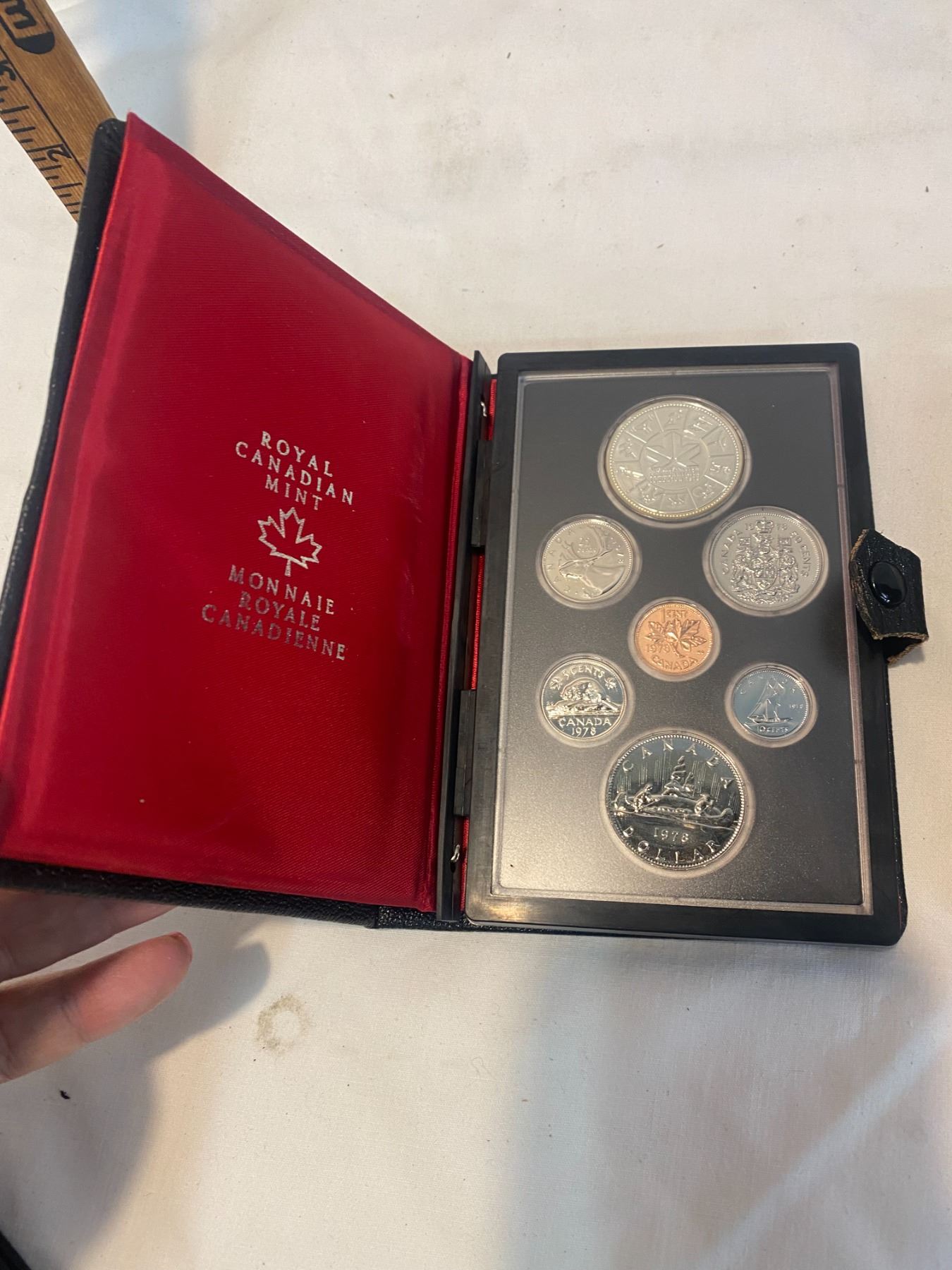 Royal Canadian mint coin set 1978