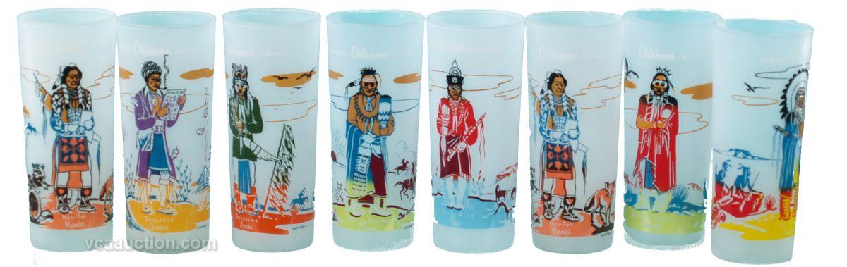 Lot Of 8 Knox Oil Company Ace Blue Eagle Oklahoma India