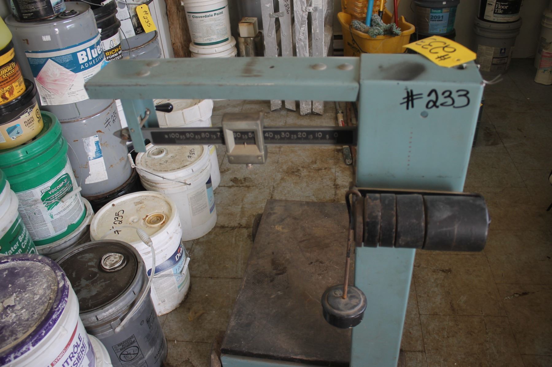 XL Rolling Platform Scale