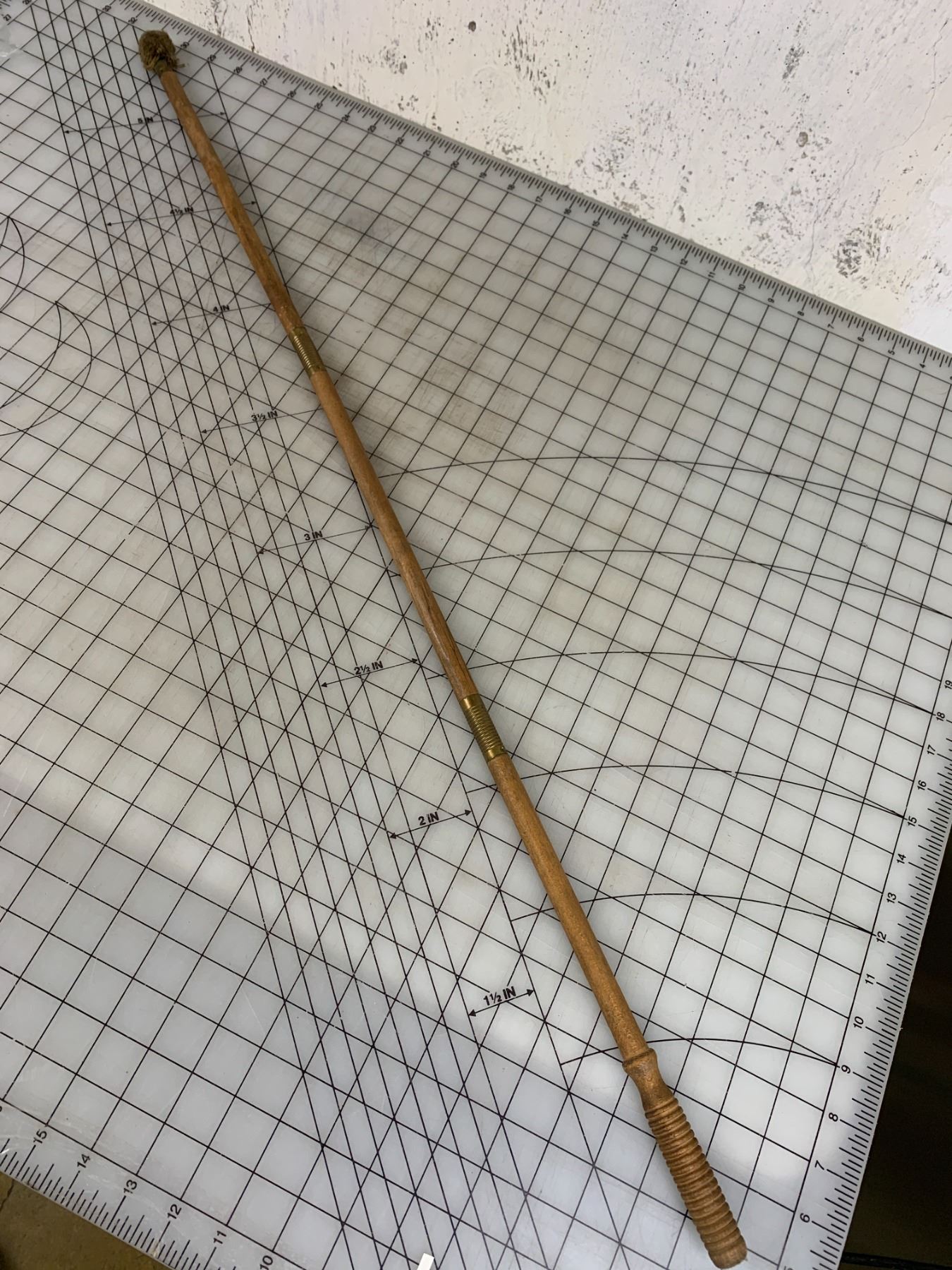 ANTIQUE GUN BORE CLEANING ROD