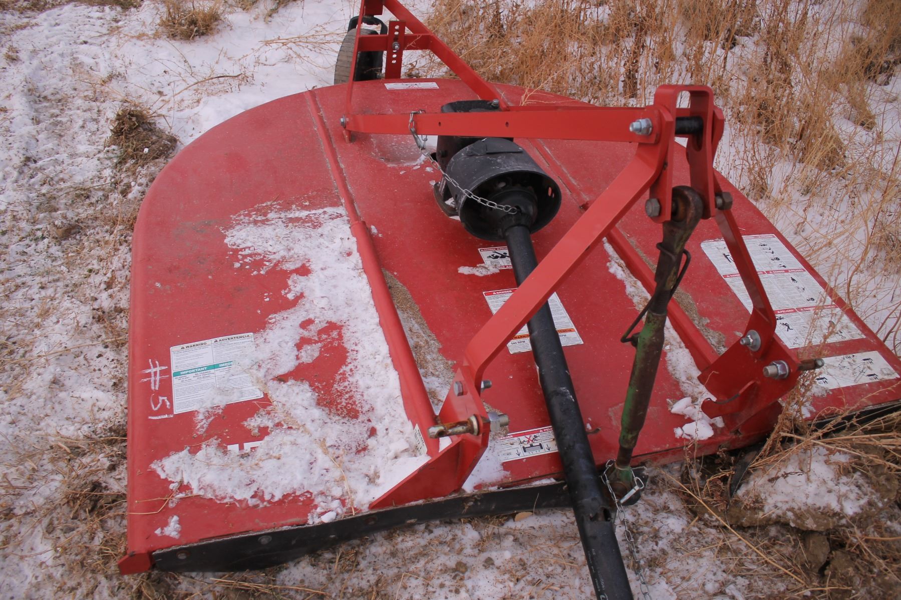 5' Bush Hog, 3 point rough cut mower