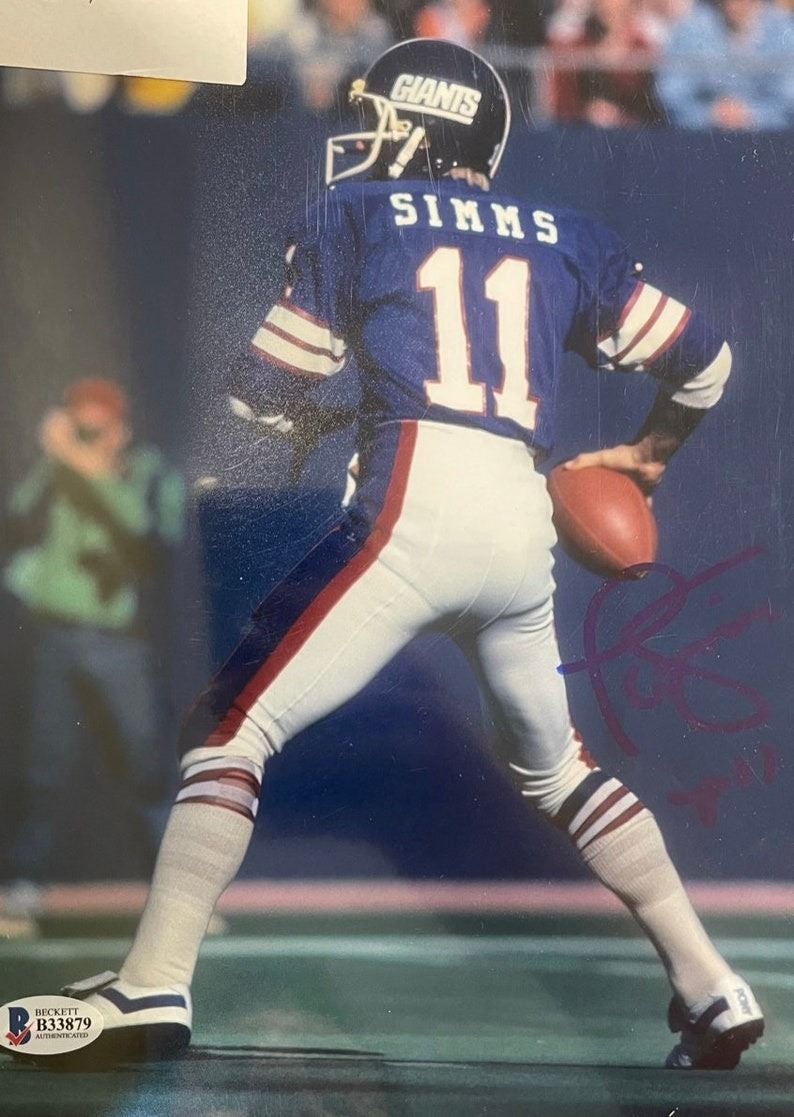 Phil Simms Signed Photograph