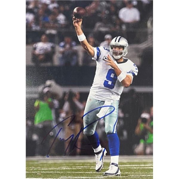 Tony Romo Signed Photograph