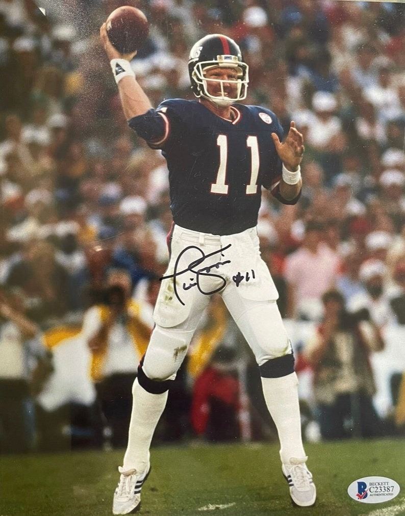 Phil Simms Signed Photograph