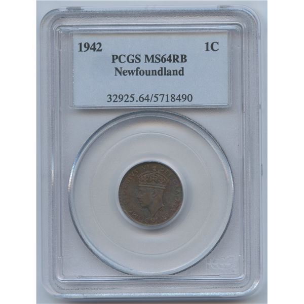 1942 Newfoundland One Cent 1942-newfoundland-one-cent