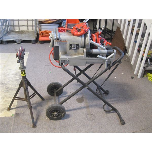 Ridgid 300 Compact Pipe Threader / Pipe Stand