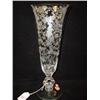 Cambridge ROSEPOINT Crystal Vase with Keyhole Foot:
