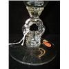 Cambridge ROSEPOINT Crystal Vase with Keyhole Foot: