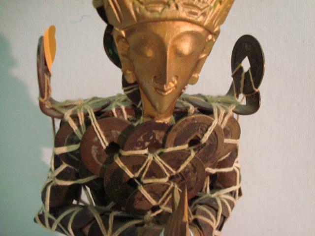 Bali Statue Made From Chinese Keeping Coins: