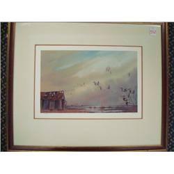 Pencil Signed Limited Edition HERB JONES Colored