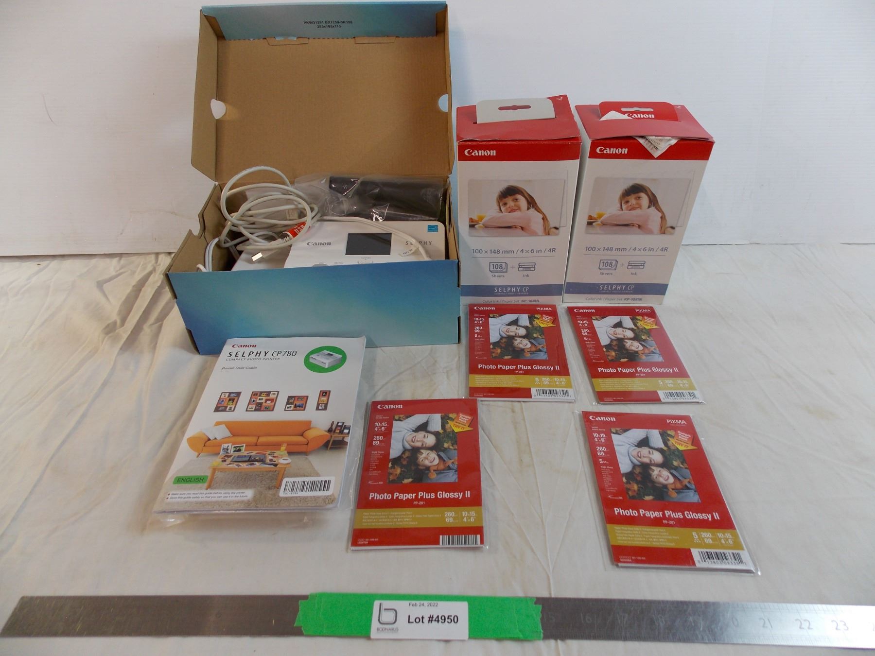 Canon Selphy Compact Printer And Paper Bodnarus Auctioneering canon-selphy-compact-printer-and-paper-bodnarus-auctioneering
