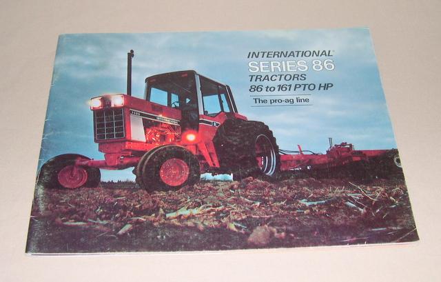 IH 86 Series Tractor Brochure