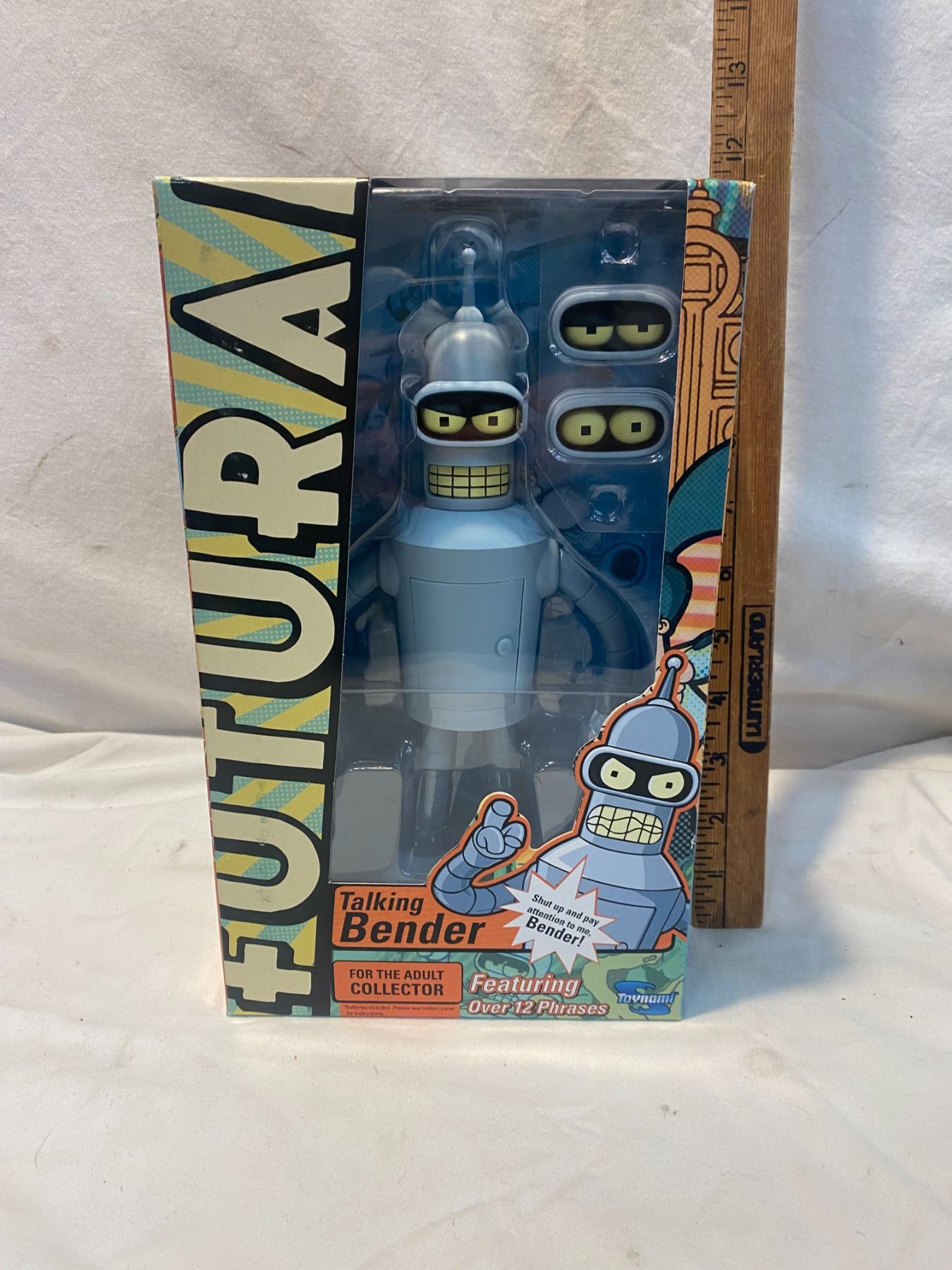 Fururama Talking Bender over 12 phrases