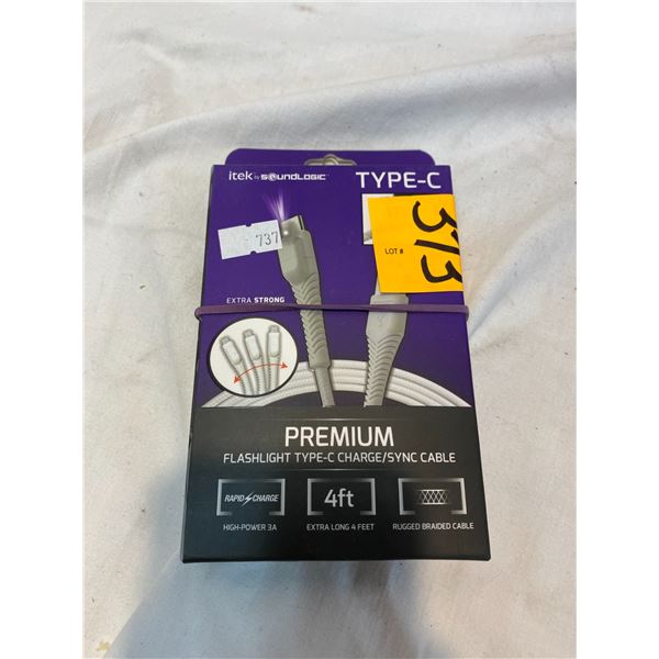 4 foot long chafing cable