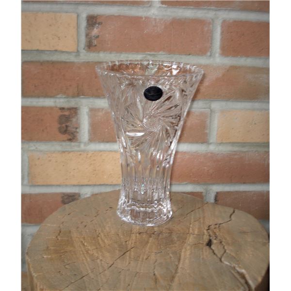 Lead Crystal Pinwheel Vase Schmalz Auctions