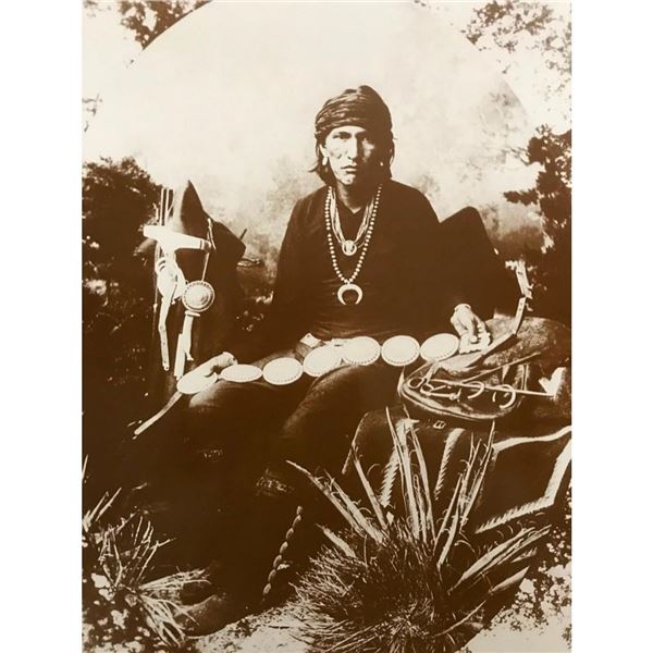 Native American History, Navajo Silversmith Photo Print