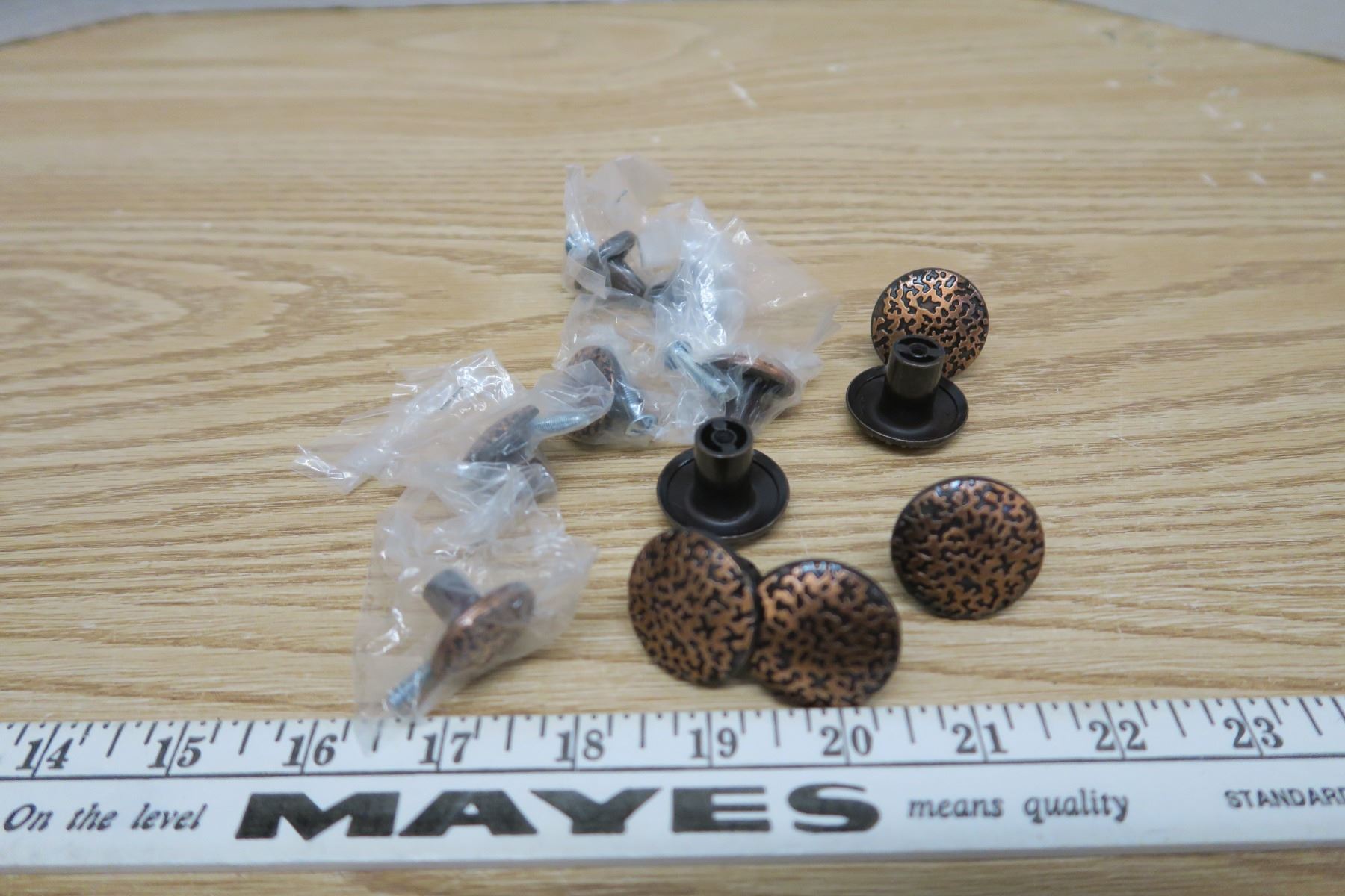 Copper Style Drawer Knobs - Schmalz Auctions